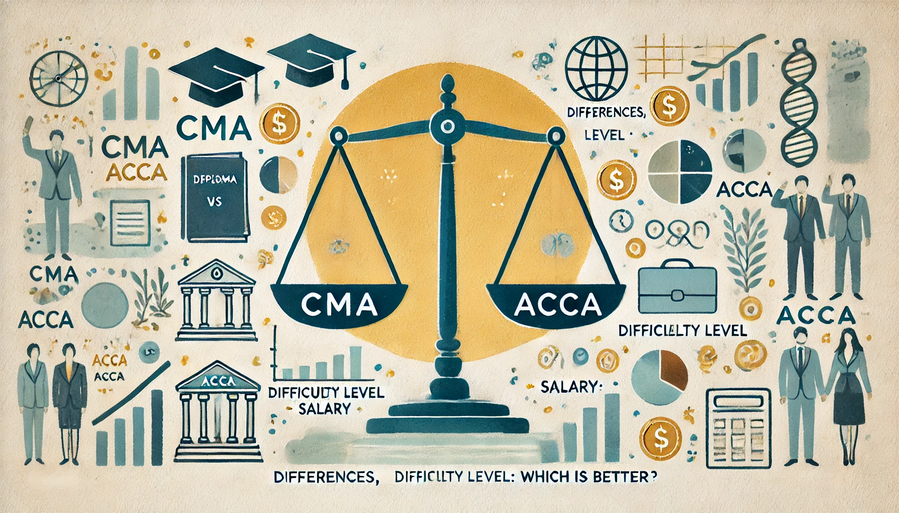 CMA VS ACCA-Differences, Difficulty Level, Salary: Which is Better?