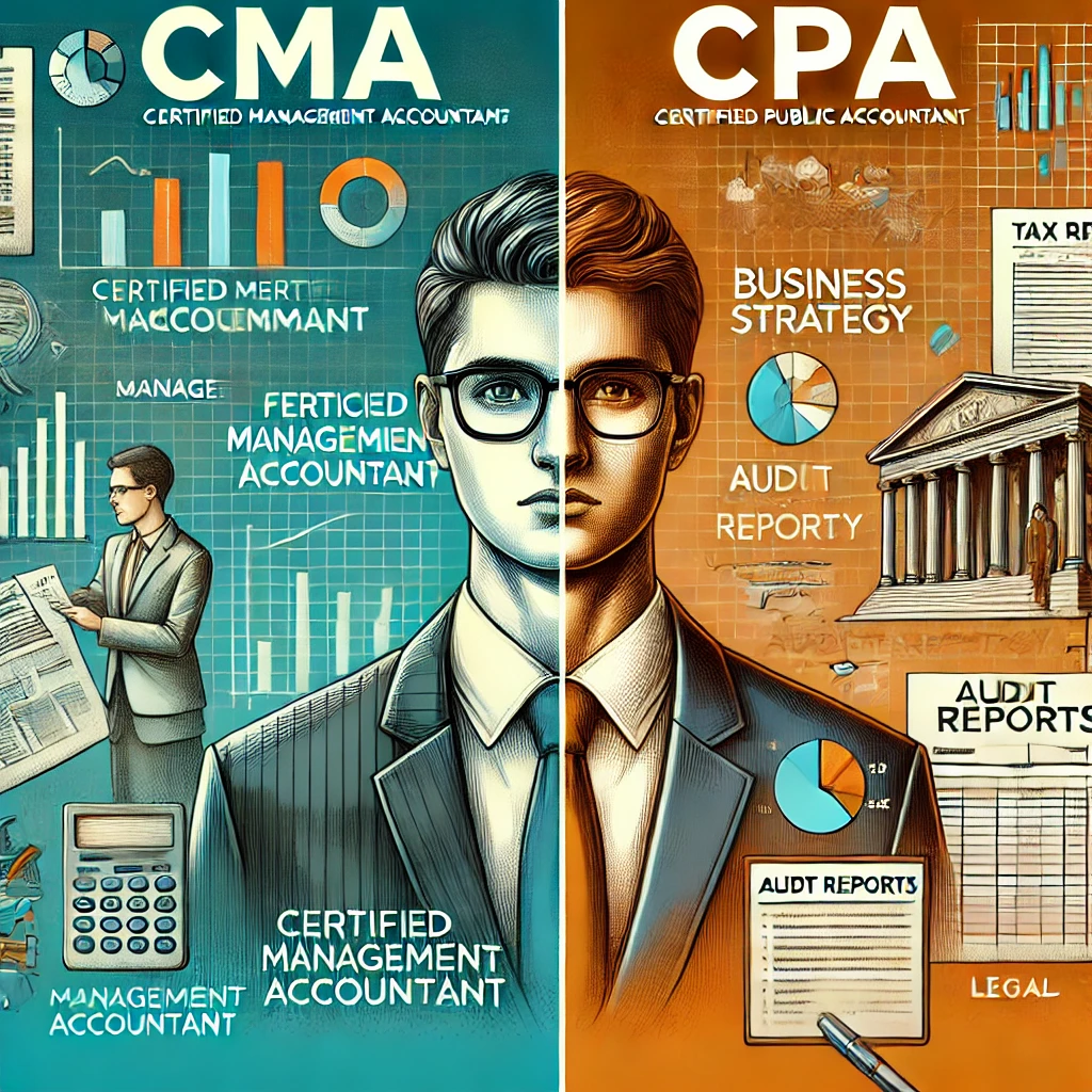 CMA VS CPA-Differences, Difficulty Level, Salary: Which is Better?