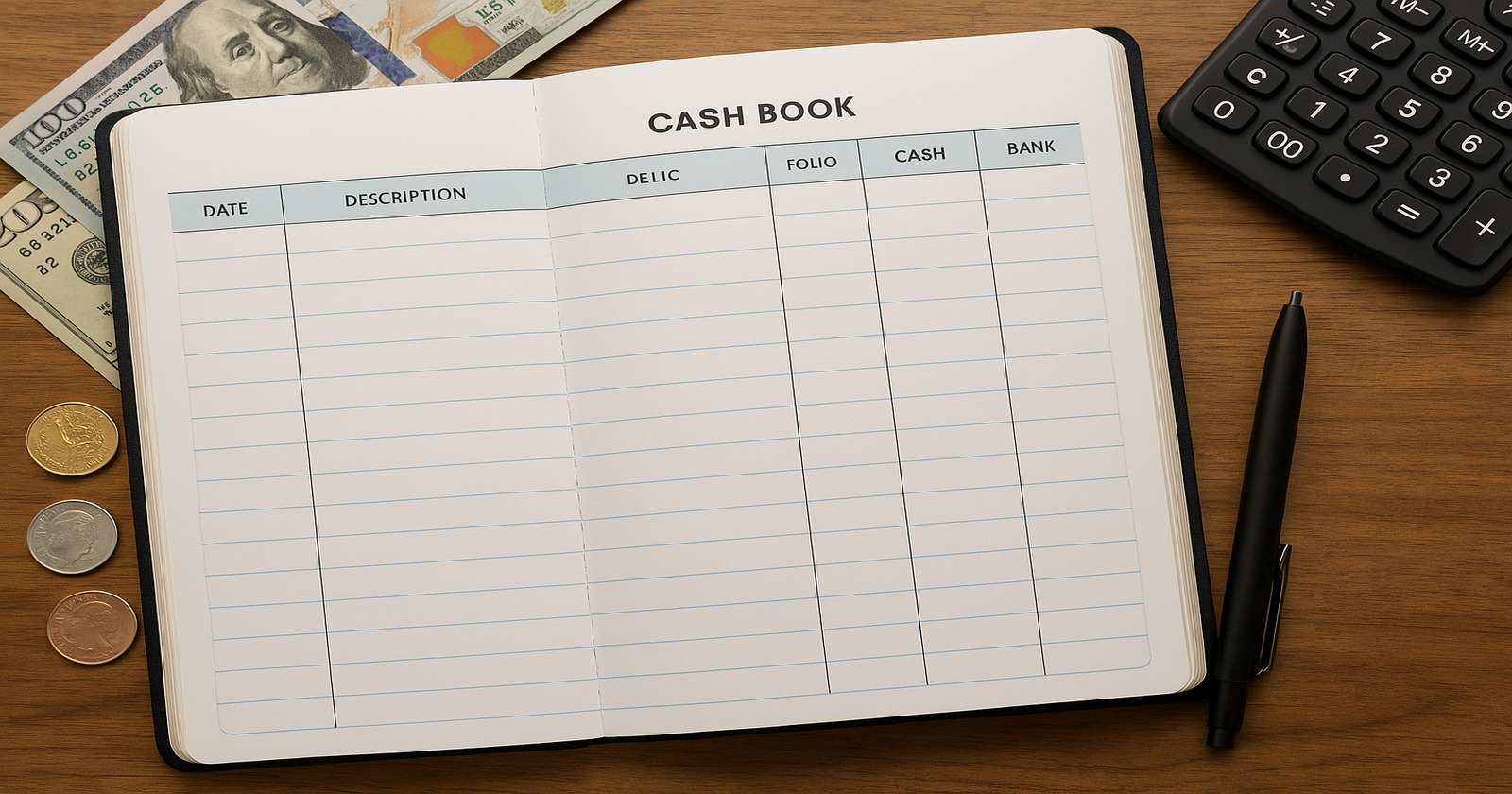 Cash Book: Definition, How Works, Types, Recording & Purpose