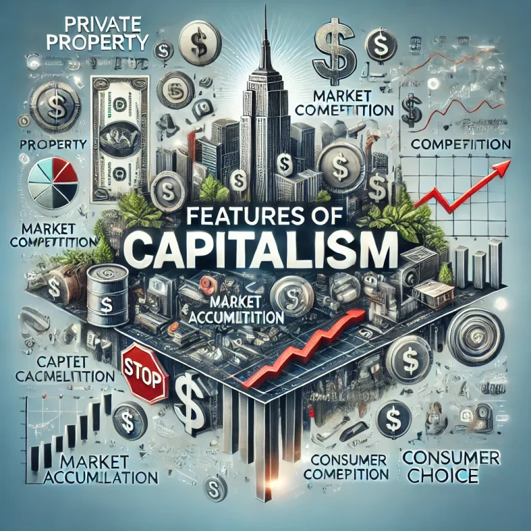 Capitalist Economy and the Features of Capitalism in Economics
