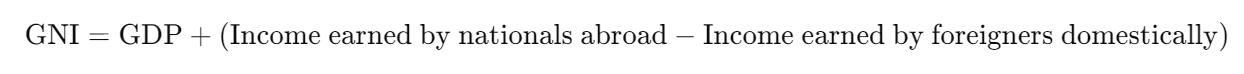 Introduction to Gross National Income (GNI): Formula & More