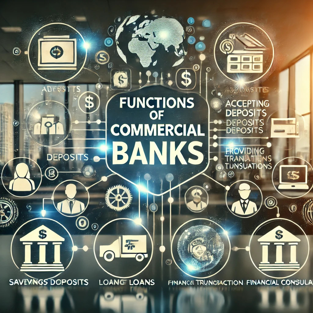 Learn Functions of Commercial Banks: Key Roles in the Economy