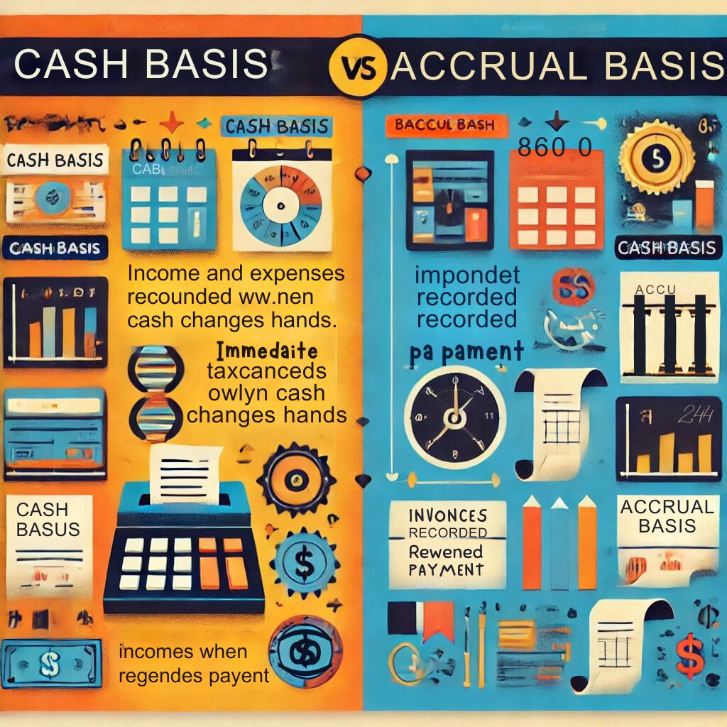 Difference Between Cash Basis & Accrual Basis of Accounting