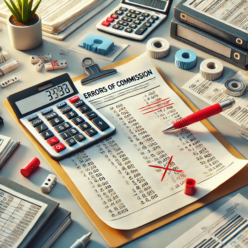 Errors of Commission in Accounting: Rectification of Entry & More