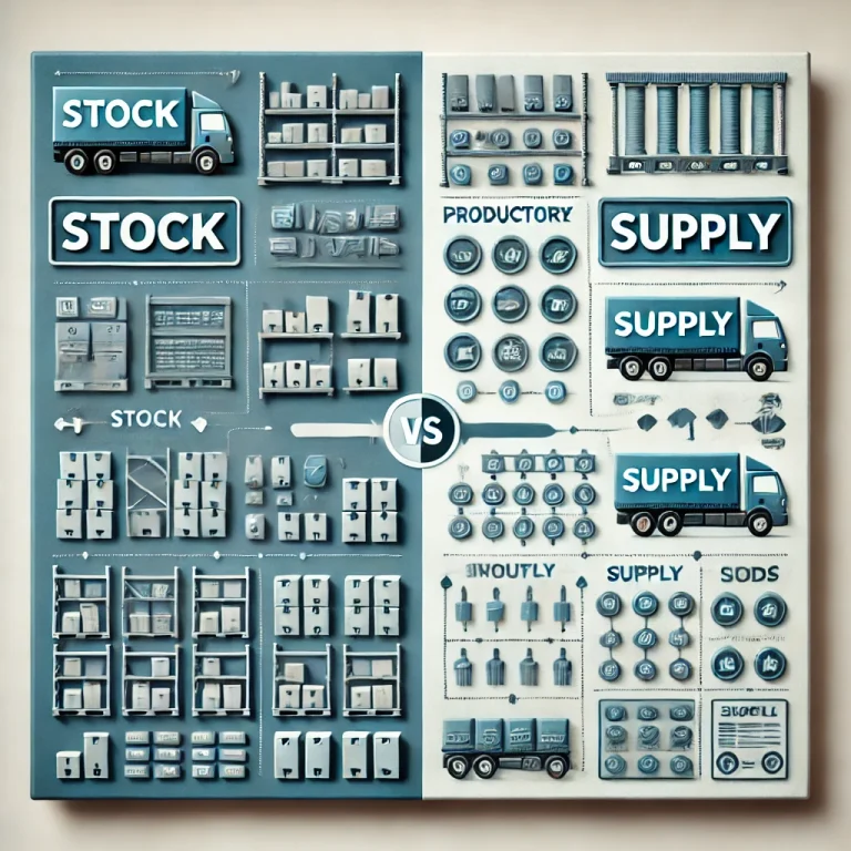 Difference Between Stock and Supply: Meaning, Affects & More