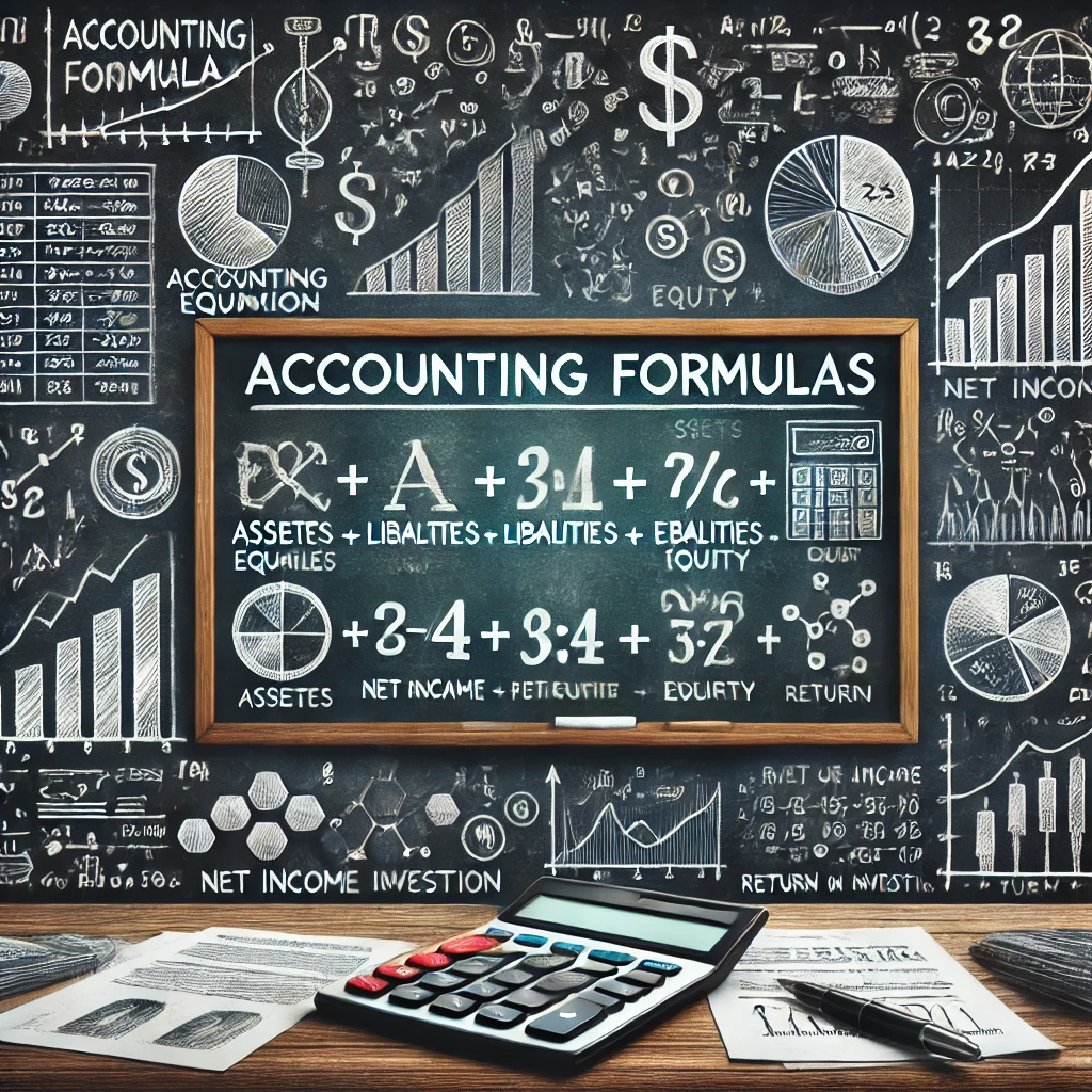 Basic Accounting Formulas in Commerce: Assets, Liabilities & More