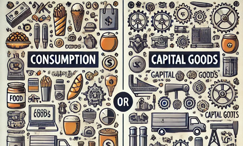 Difference Between Consumption Goods and Capital Goods