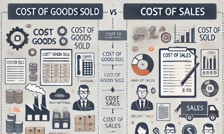 Difference Between Cost of Goods Sold and Cost of Sales