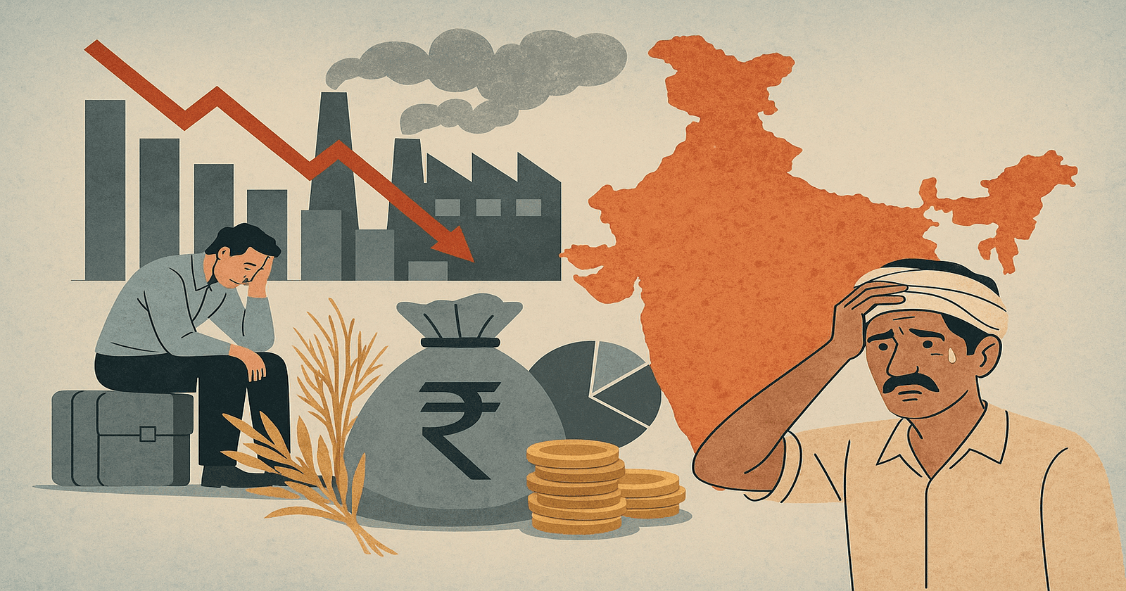 Current Economic Challenges in India with Reasons and Impact