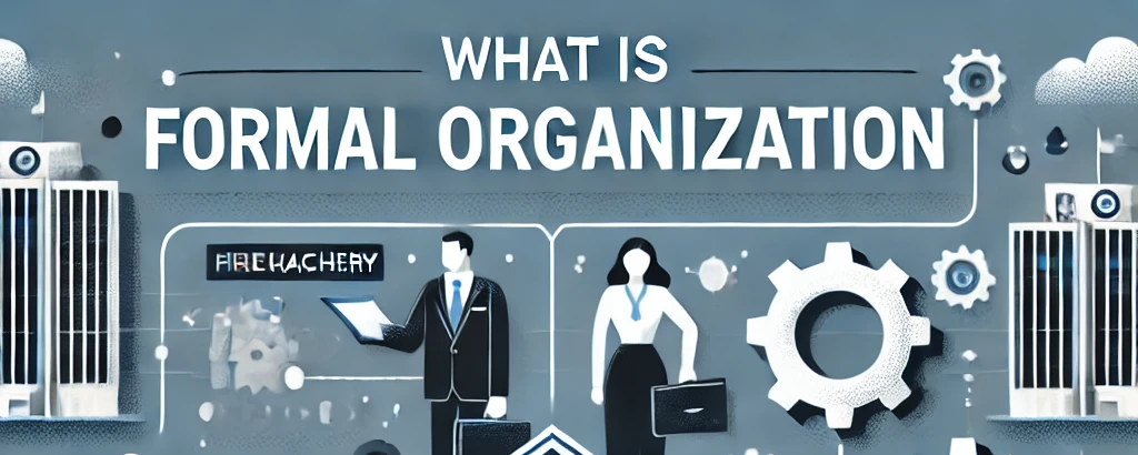 What is Formal Organization? Definition, Features, and Examples
