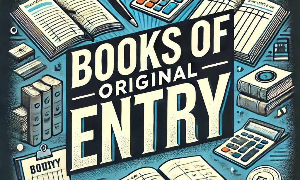 The Books of Original Entry: Definition, Types, and Importance