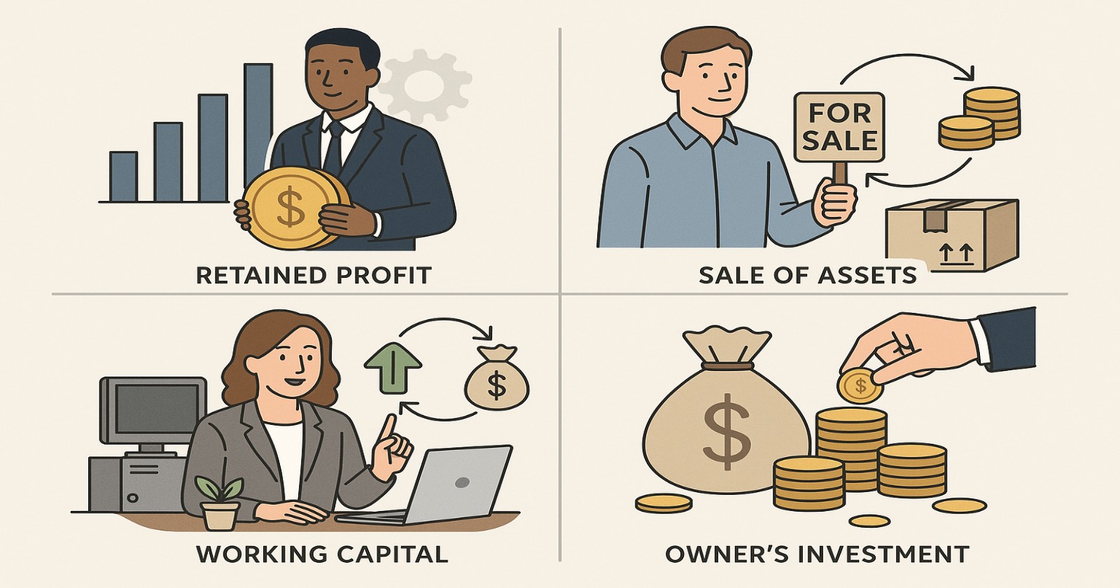 Internal Sources of Finance with Advantages and Disadvantages