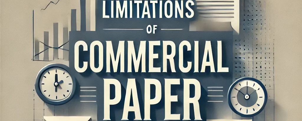 Meaning, Advantages and Limitations of Commercial Paper