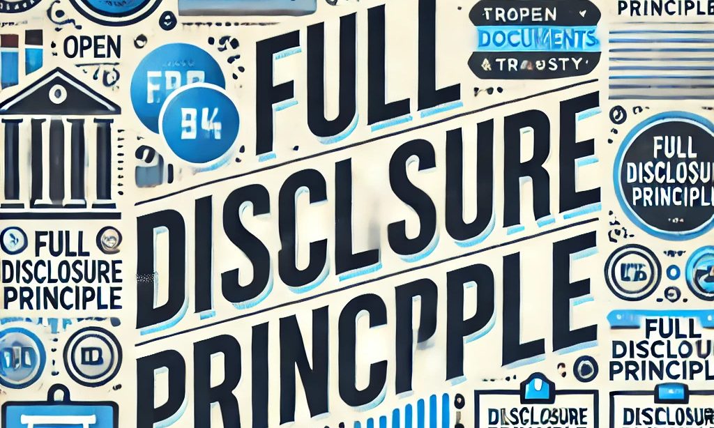 Full Disclosure Principle: Meaning & Importance in Accounting