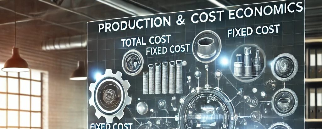 The Production and Cost Economics: Key Concepts and Insights