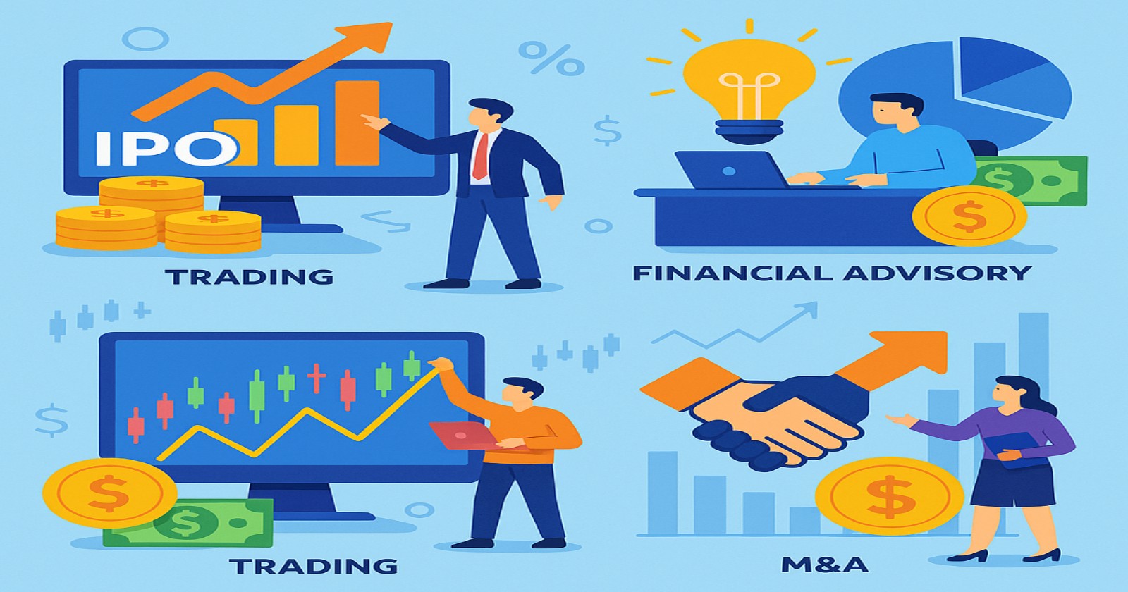 Functions of Investment Banking: Key Roles and Real Examples