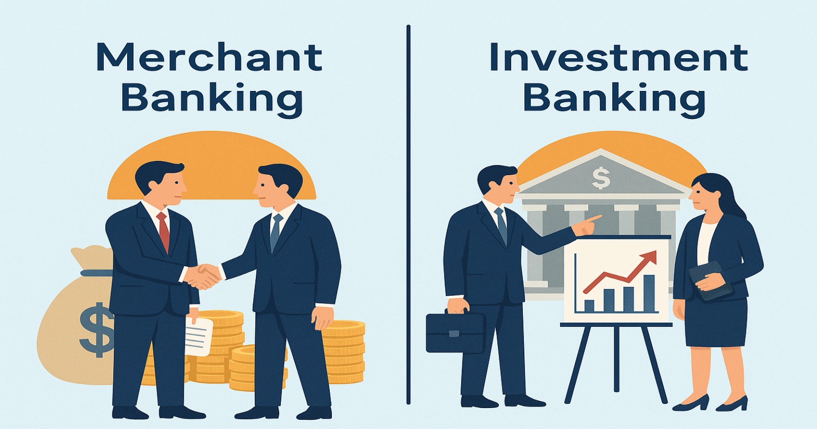 Merchant Banking vs Investment Banking: Key Differences and Roles